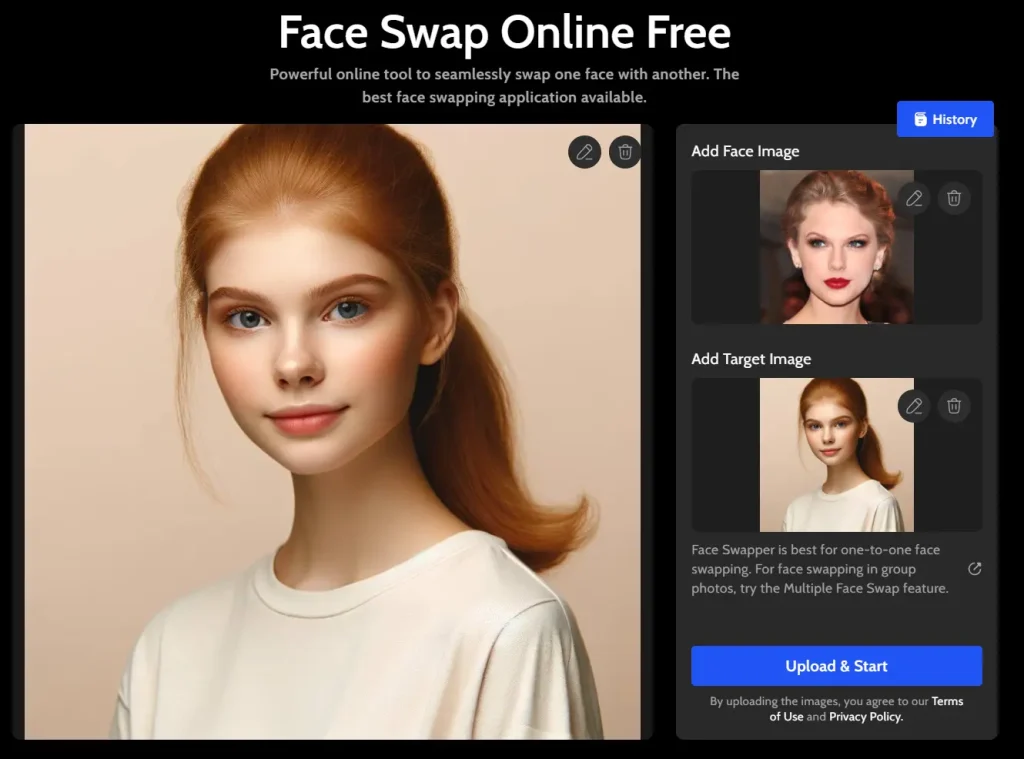 Swap Faces With Ease Using AI - Face Swapper