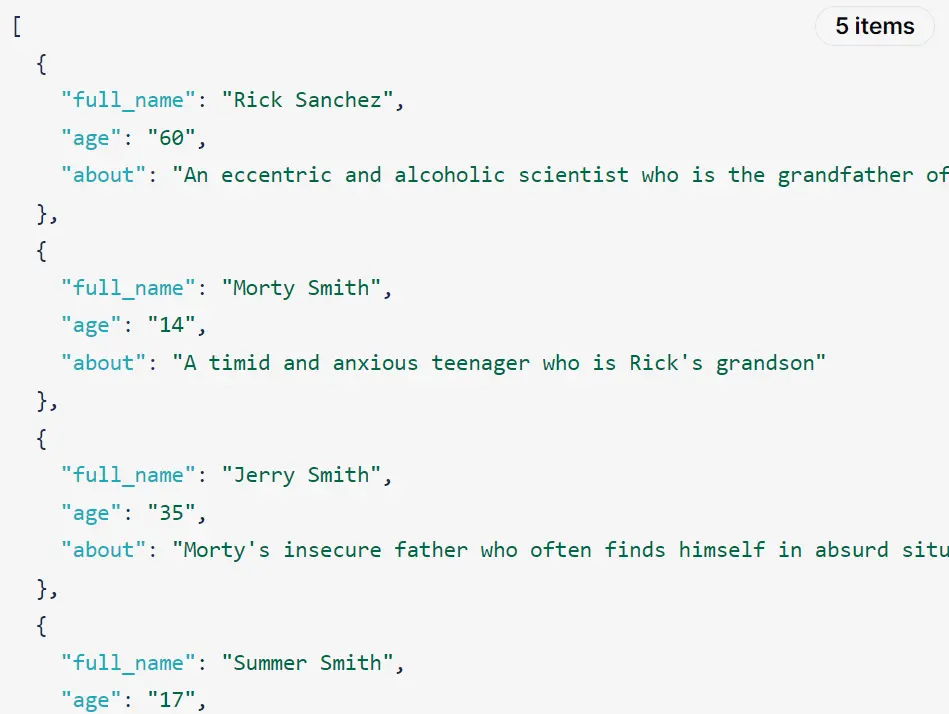 Generate Realistic JSON Data Using AI - JSON Data AI Generate Realistic JSON Data Using AI - JSON Data AI