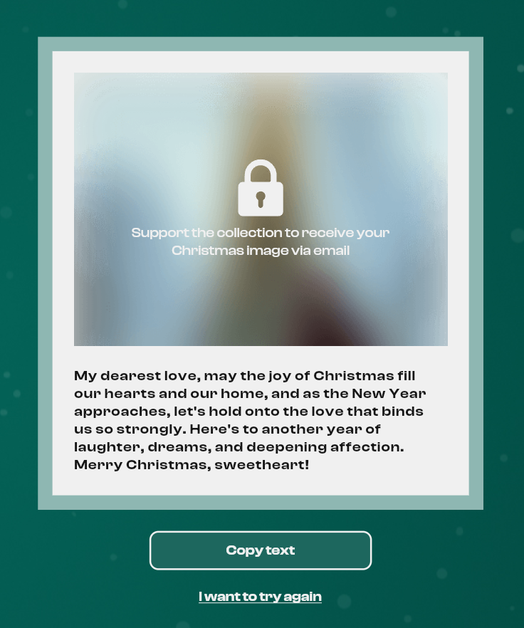 Craft Unique Christmas Greetings with AI - Wishes