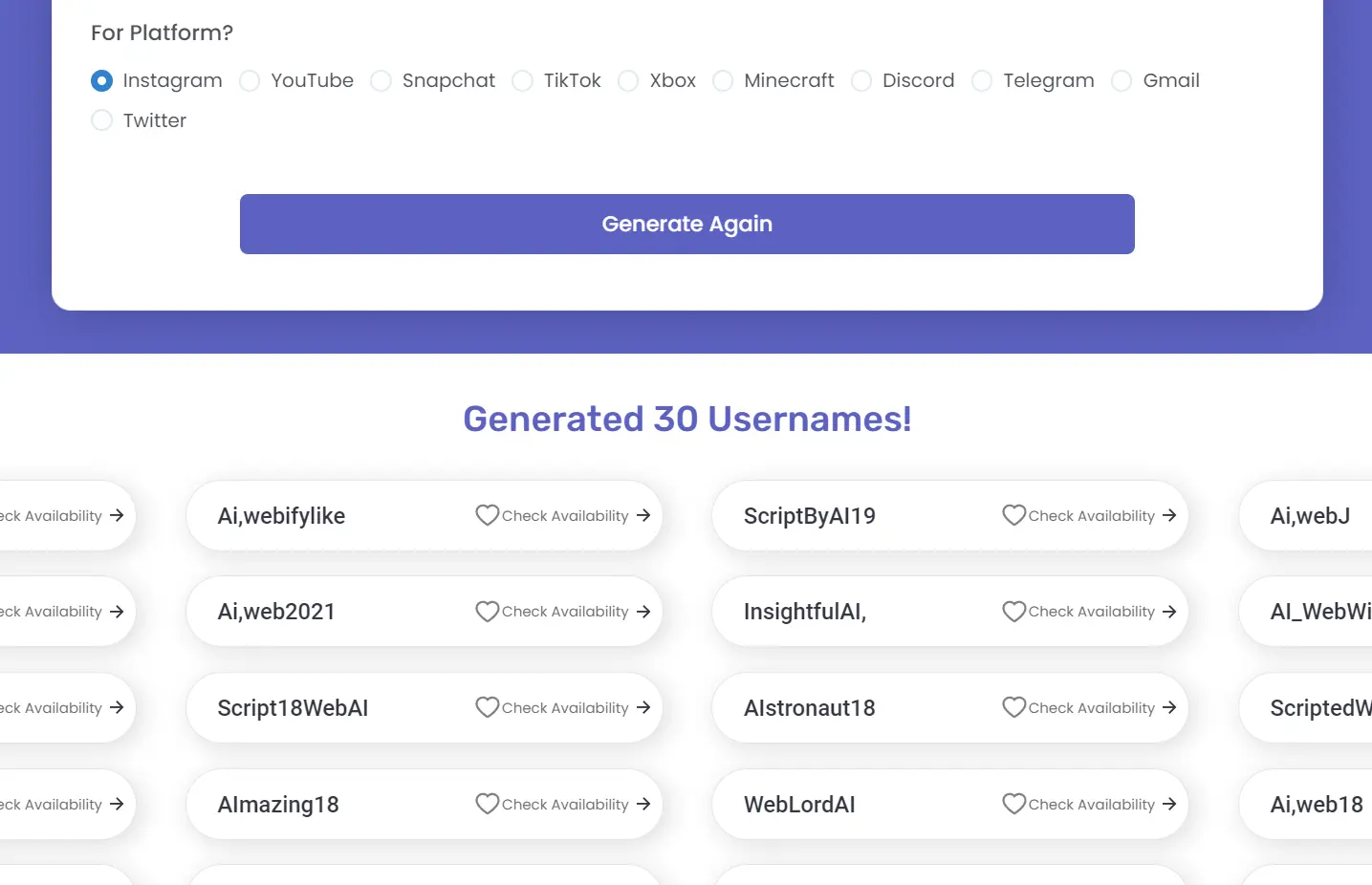 Create Perfect Online Identity with AI Username Generator