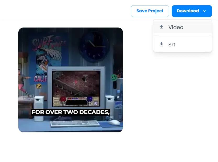 Free Multilingual AI Video Caption Generator - CapHacker