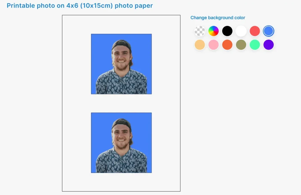 Free HD Passport Photo Generator - Passport Maker AI