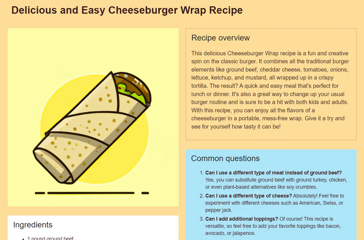 Generate Recipes From The Ingredients You Already Have - Robot Recipes