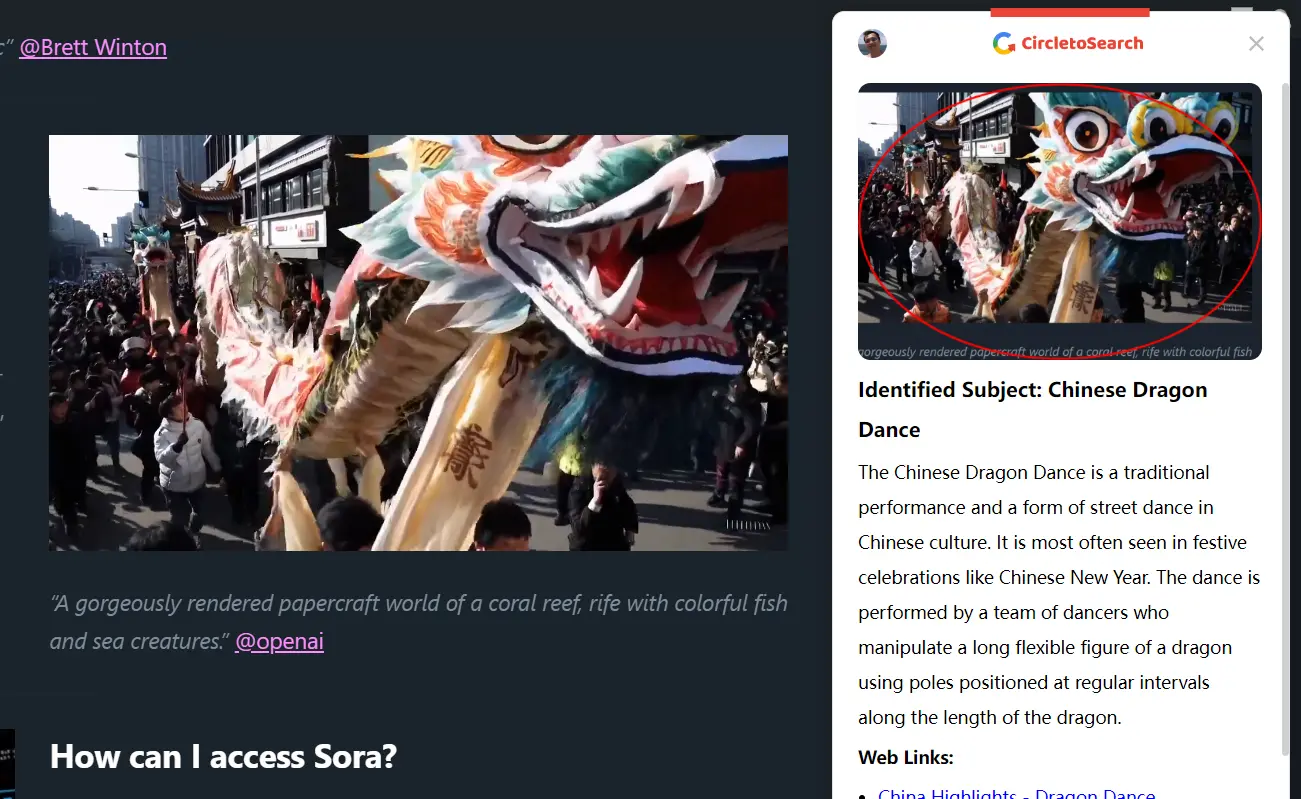 Instant AI-powered Search With Circle to Search Extension