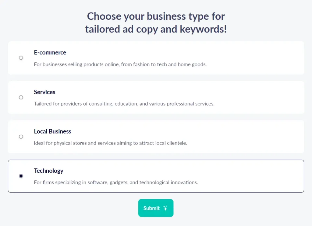 Free Google Ads Ad Generator – Create Ad Copy with AI