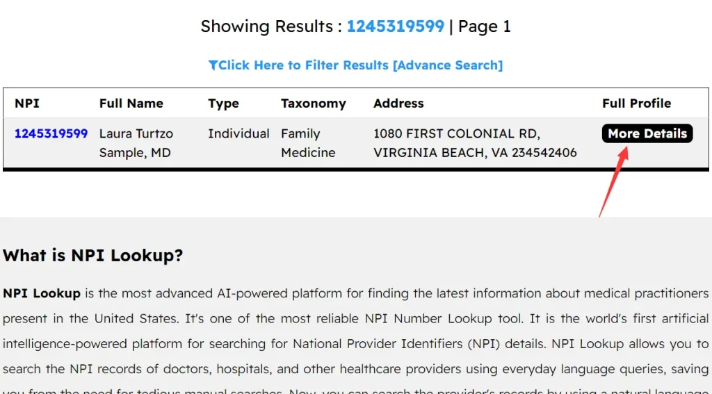 Find Healthcare Provider Information Easily with NPILookup AI