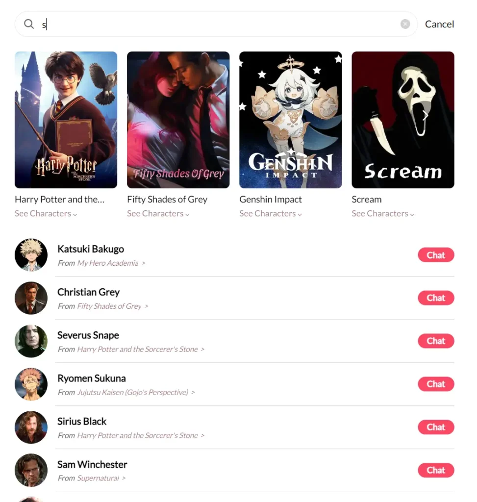 Chat and Interact with your Favorite Characters & Stories - Ohai AI