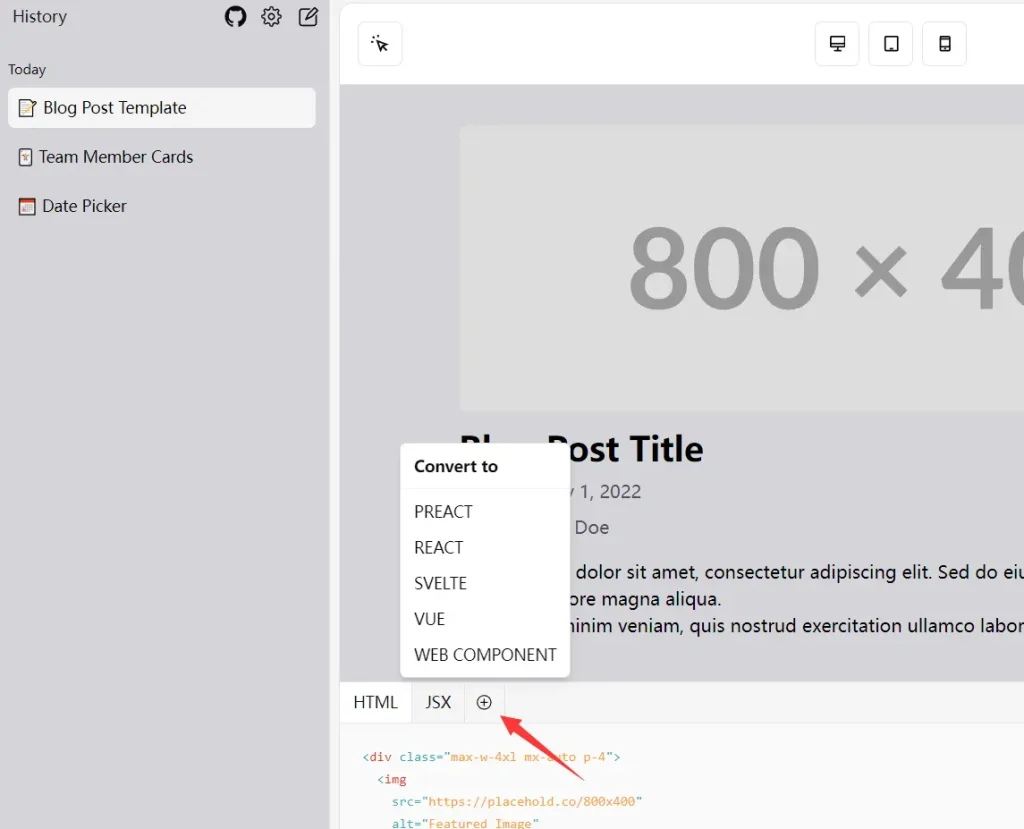 Generate UI Components From Sketches Or Descriptions Using AI - OpenUI