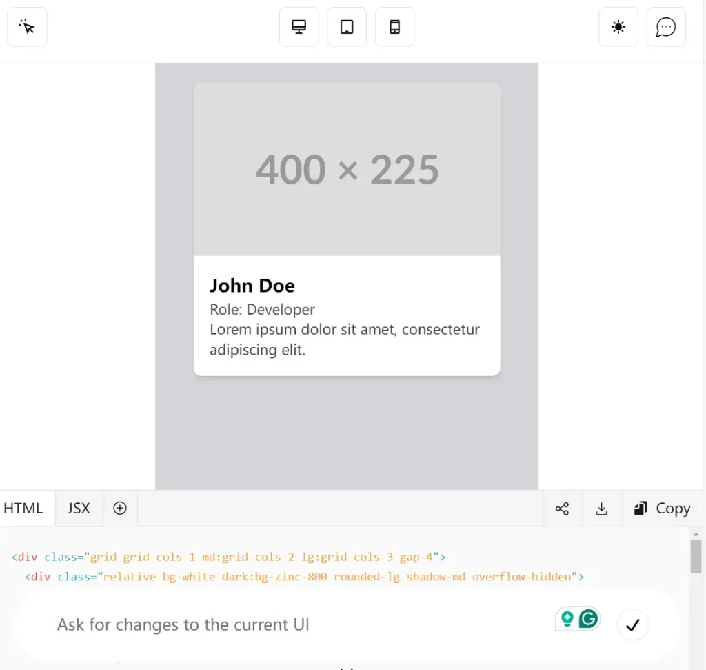 Generate UI Components From Sketches Or Descriptions Using AI - OpenUI