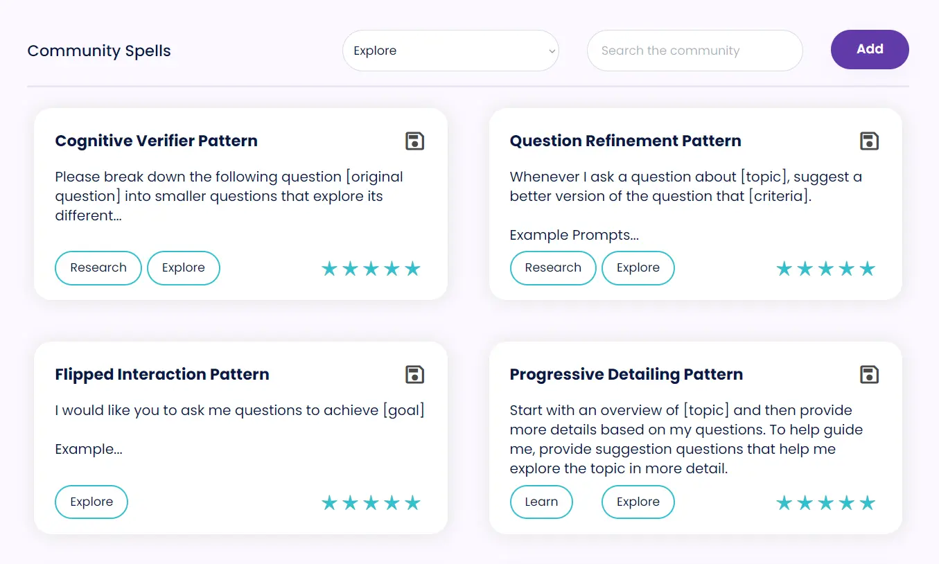 Manage, Share, Discover GenAI Prompts With Spellbook