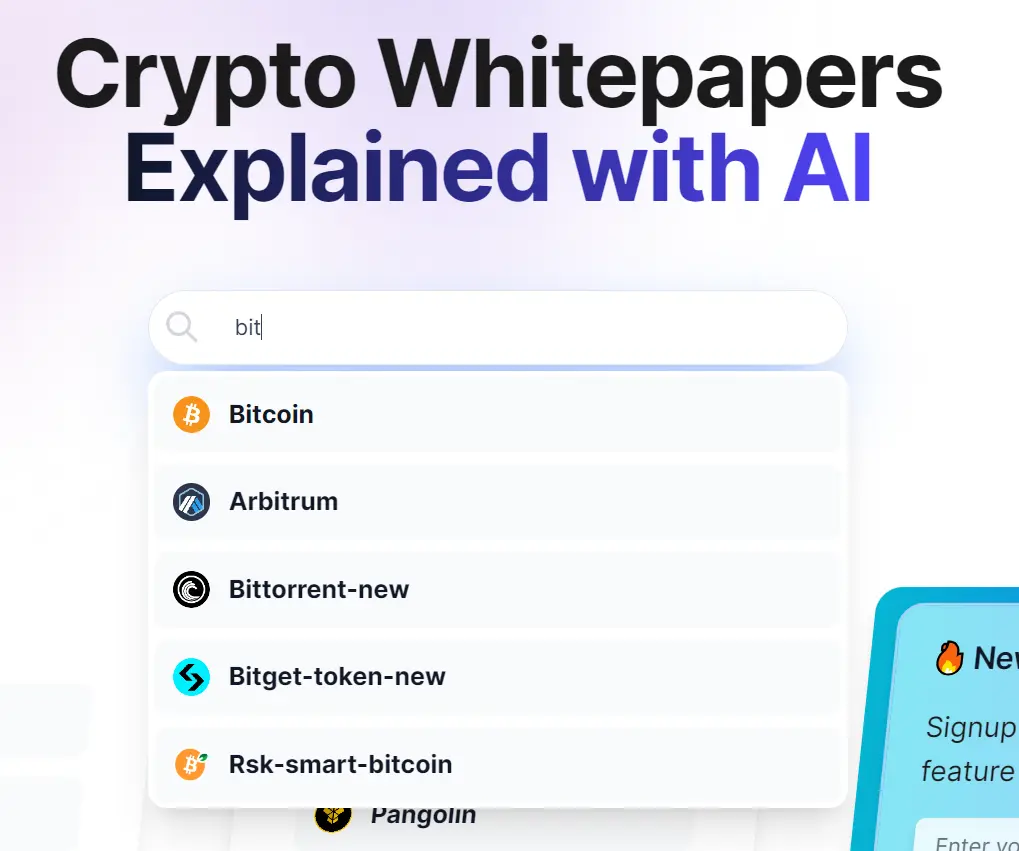 Understand Crypto with ChainClarity's AI Explanations
