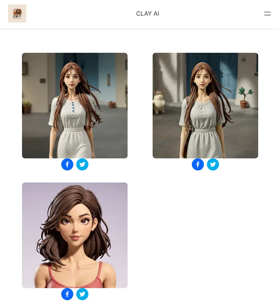 Convert Portrait Photos to Clay Art - Clay Filter AI