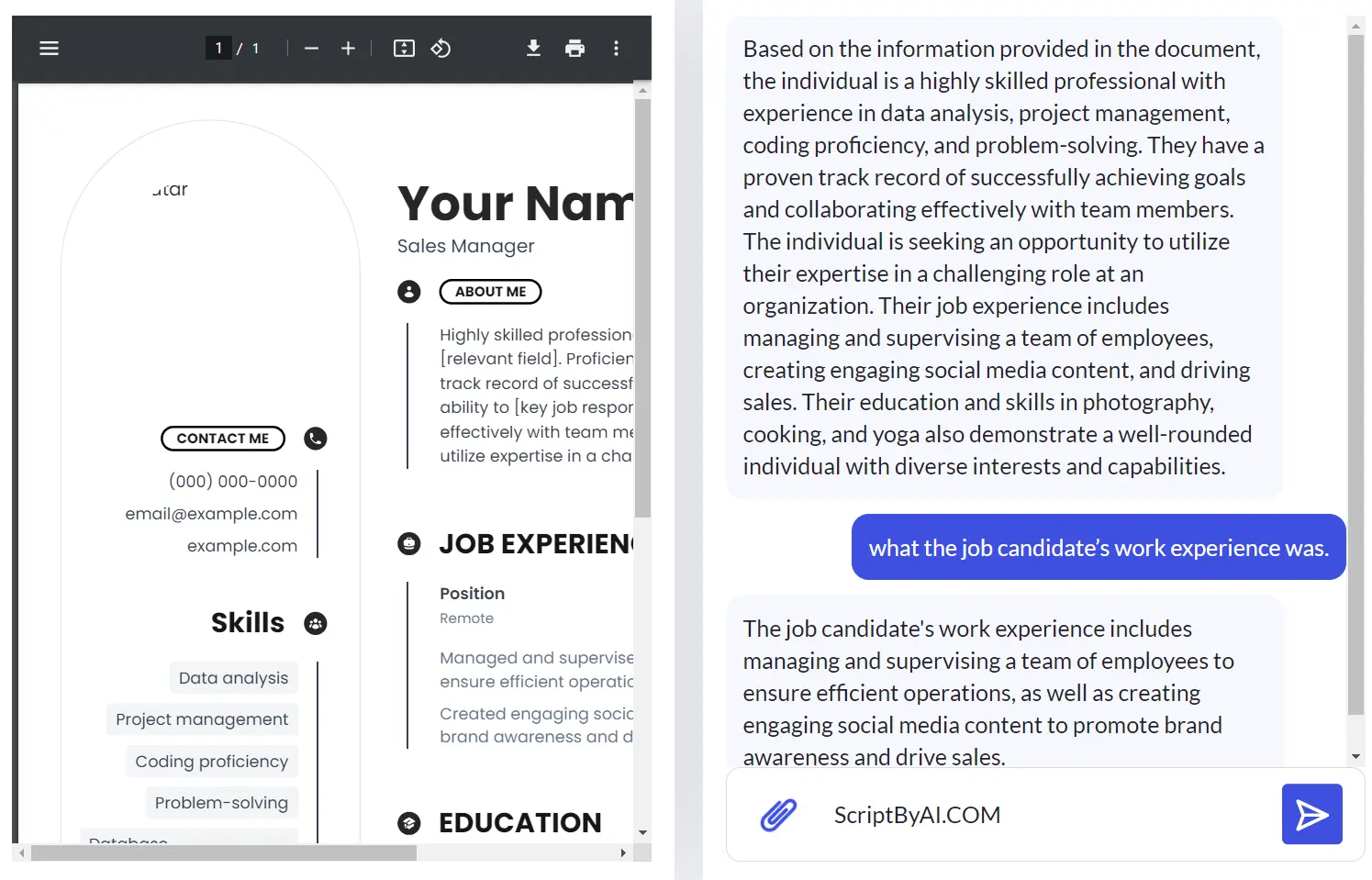 Get Instant PDF Insights With AI - Chat With PDF