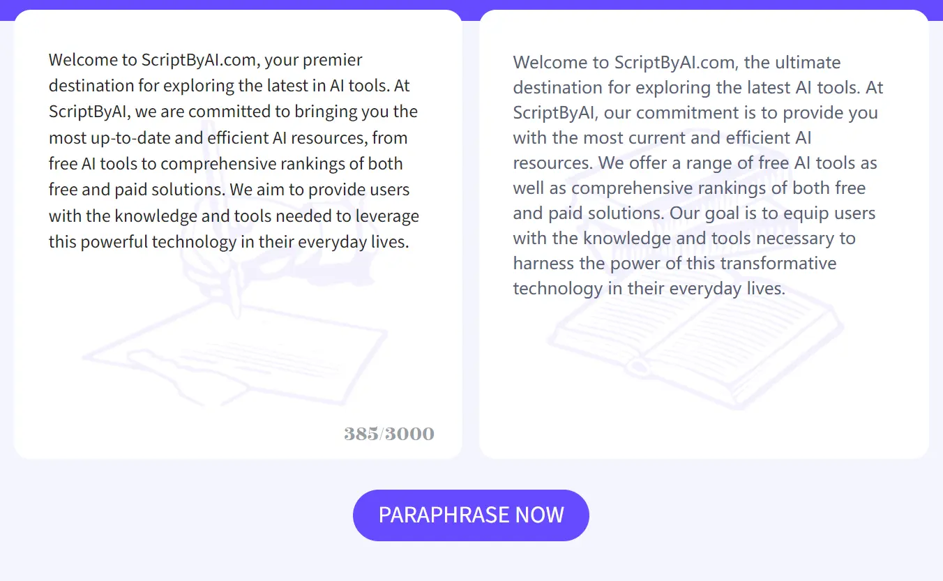 Free AI Paraphrasing Tool for Original Content - ParaphraseX