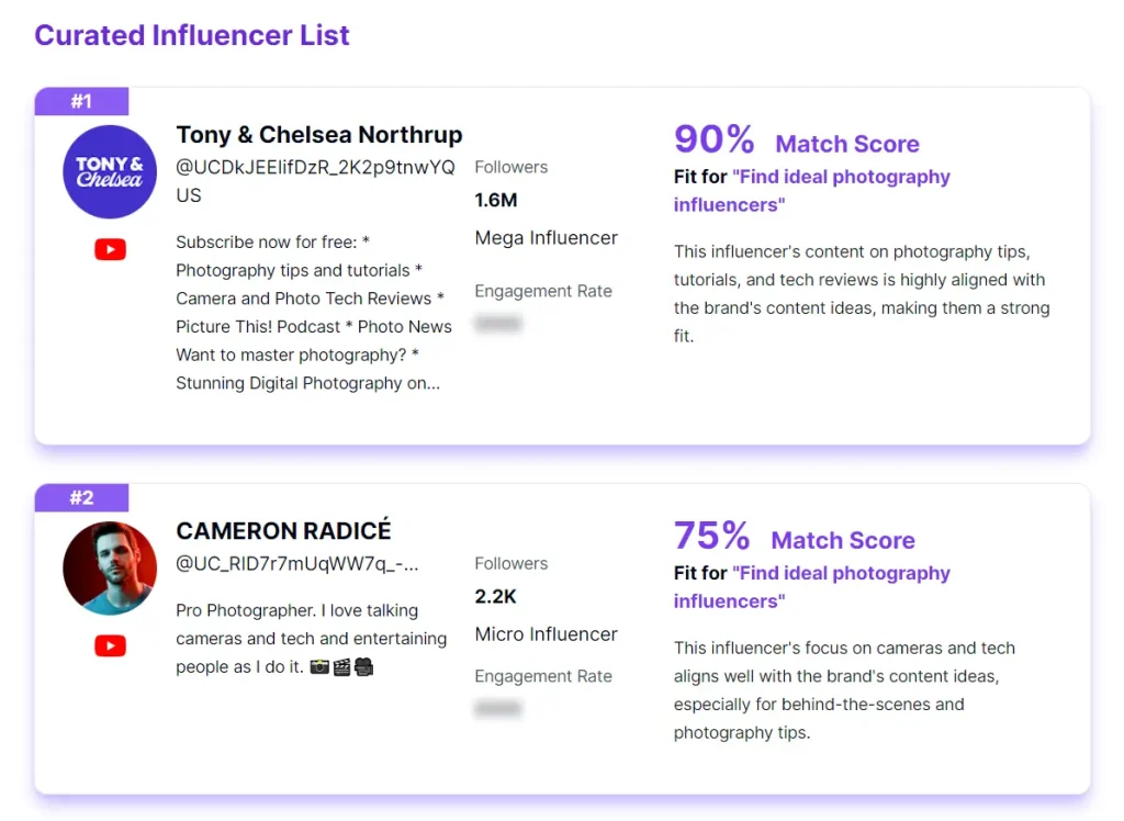 Boost Your Marketing With Free AI Influencer Search - Myinfluencer