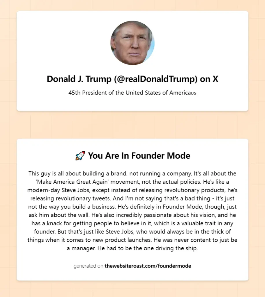 Founder or Manager? Free AI Tool Analyzes Your X Profile - Founder Mode ...