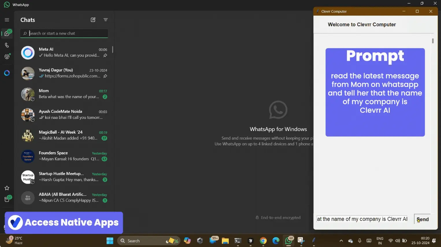 Automate Your Workflow with Clevrr Computer's AI Agents Automate Your Workflow with Clevrr Computer's AI Agents