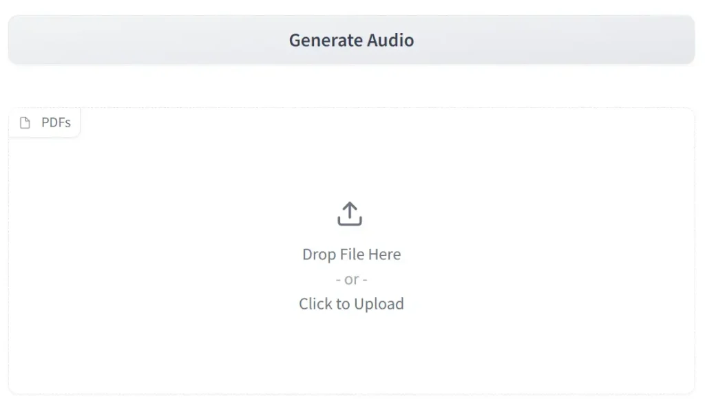 Transform PDFs into Audio Content with Free PDF2Audio Tool