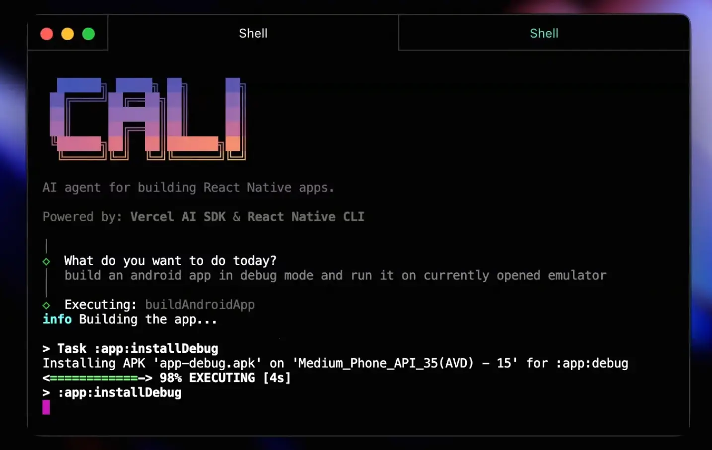 Free AI Agent To Build React Native Apps 5X Faster - Cali