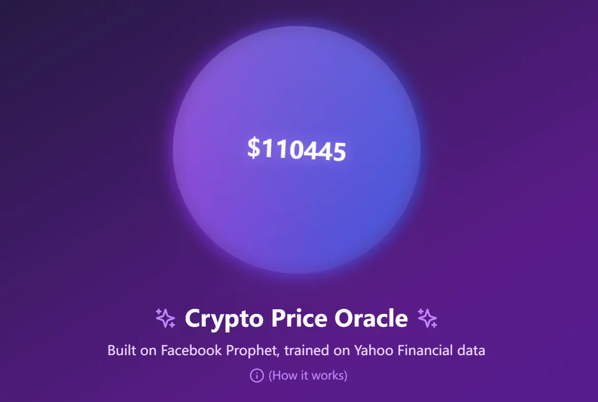 Predict Crypto Prices with Free AI - Crypto Price Oracle