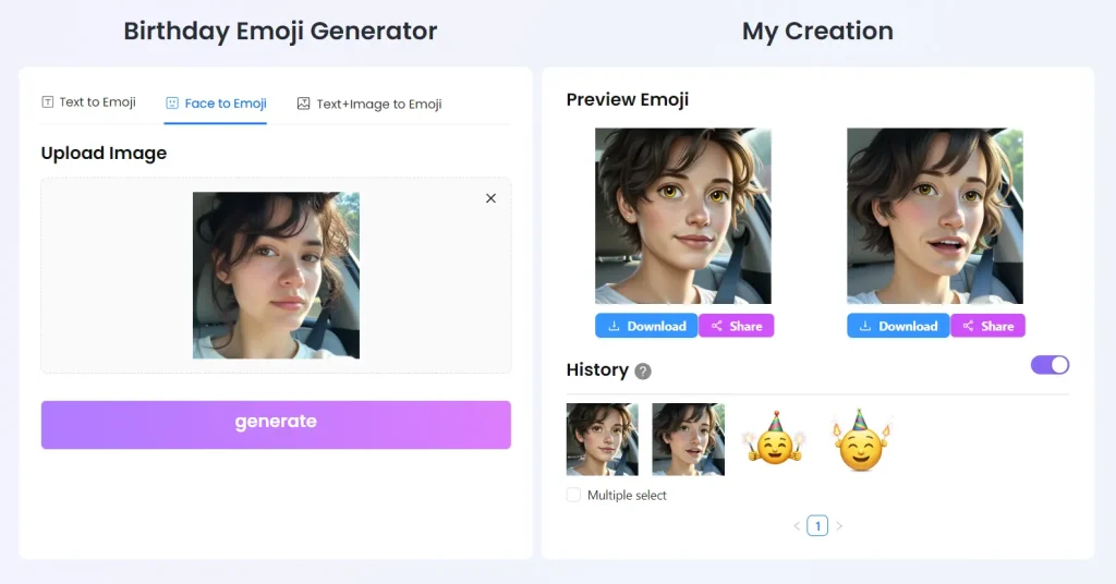 Create Custom Emojis from Text and Images Free - AIEmojify