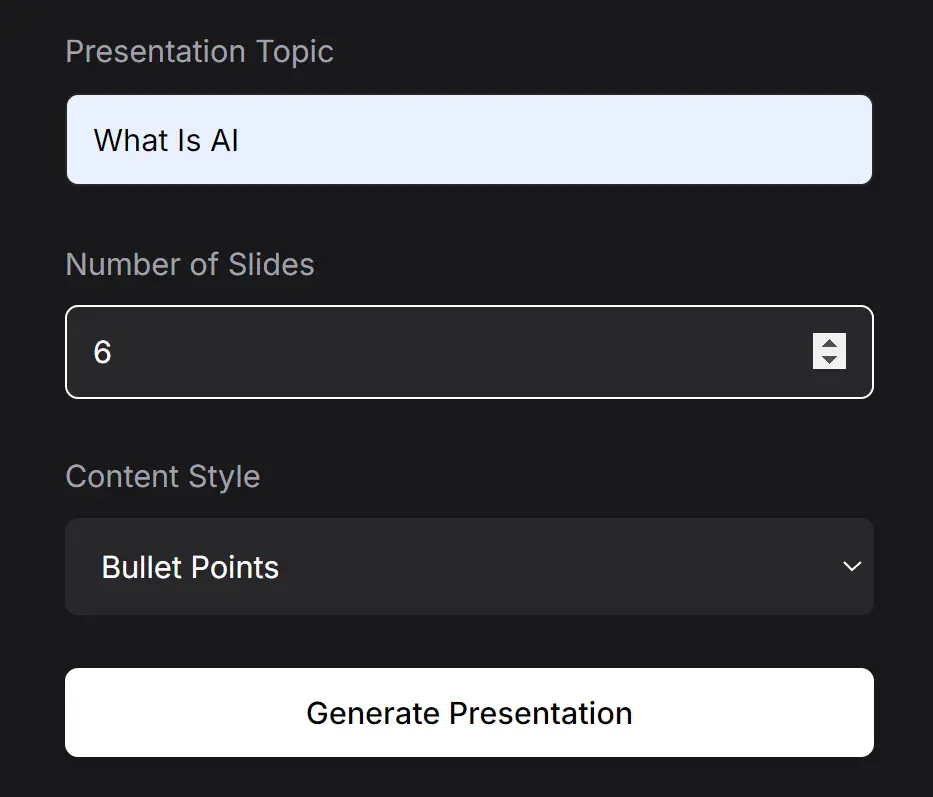 Generate PowerPoint Presentations Like A Pro - PPT AI