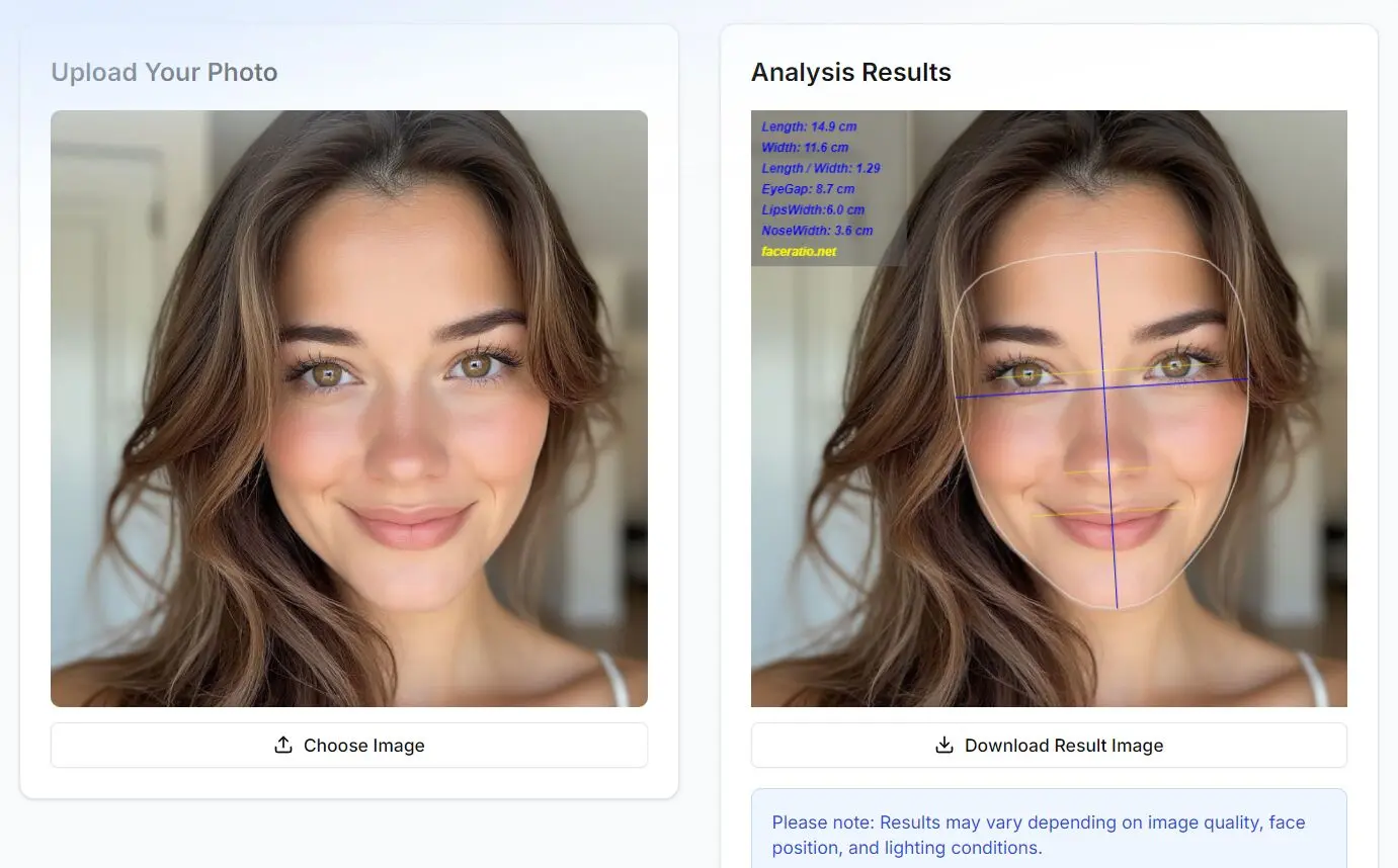 Measure Face Proportions with AI Golden Ratio Calculator