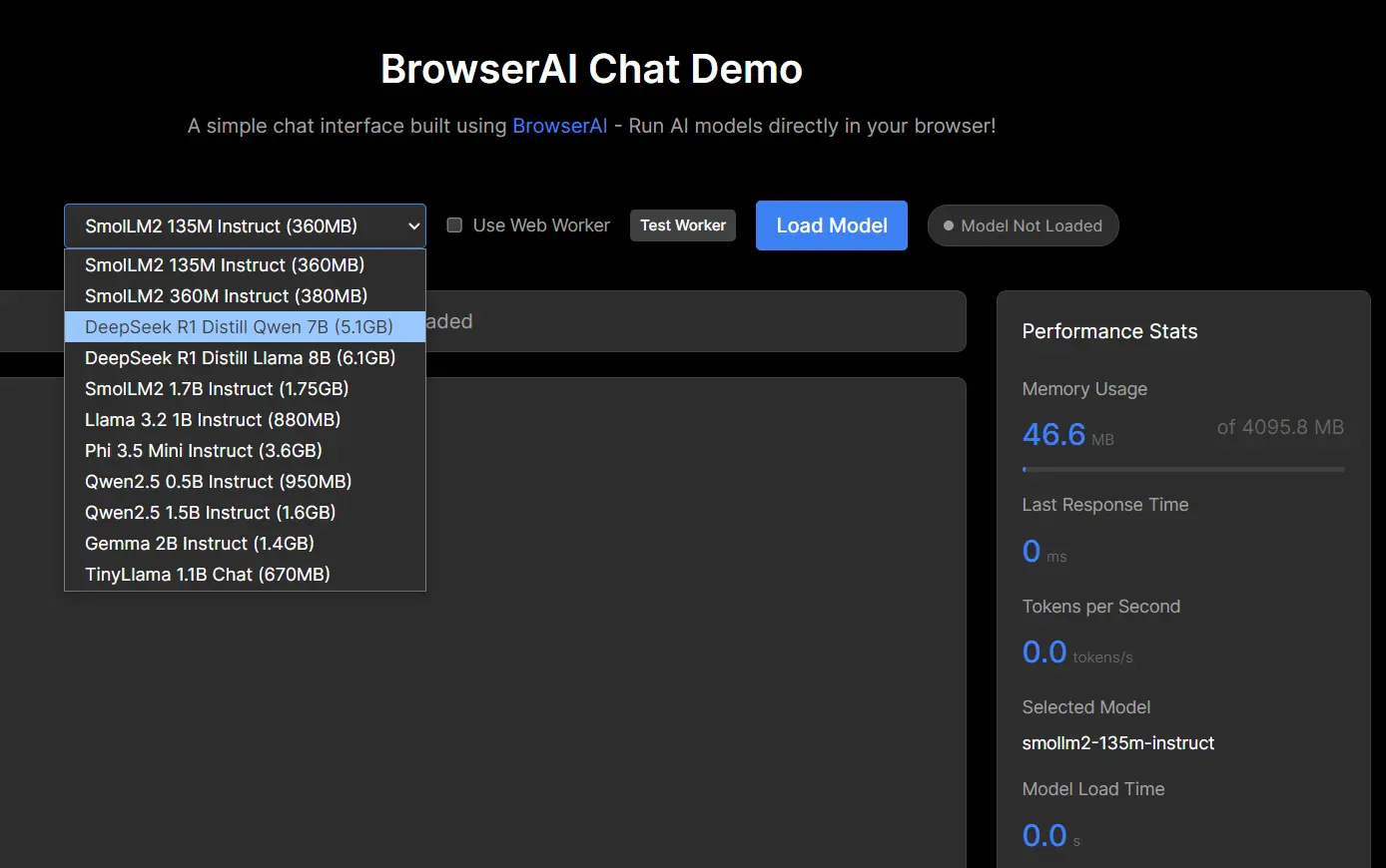 Run DeepSeek & Llama LLMs in Your Browser: No Server Needed - BrowserAI