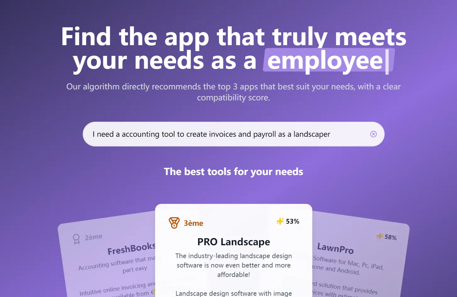 Find the Top 3 SaaS Solutions for Your Needs with AI - Appairium