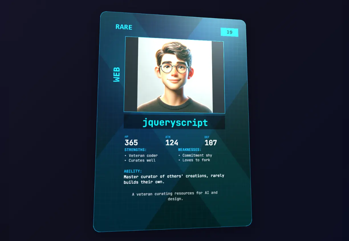 Turn GitHub Profiles to 3D Persona Cards - Codermon AI
