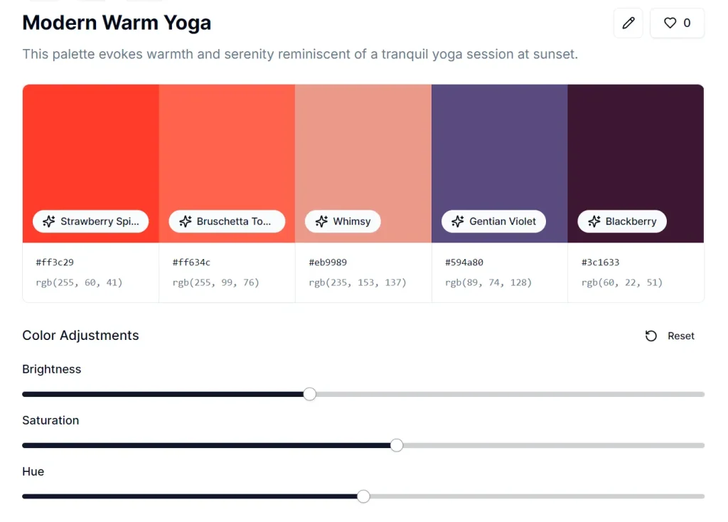 Free AI Generates Color Schemes with HEX/RGB/CSS Codes - ColorCrawler