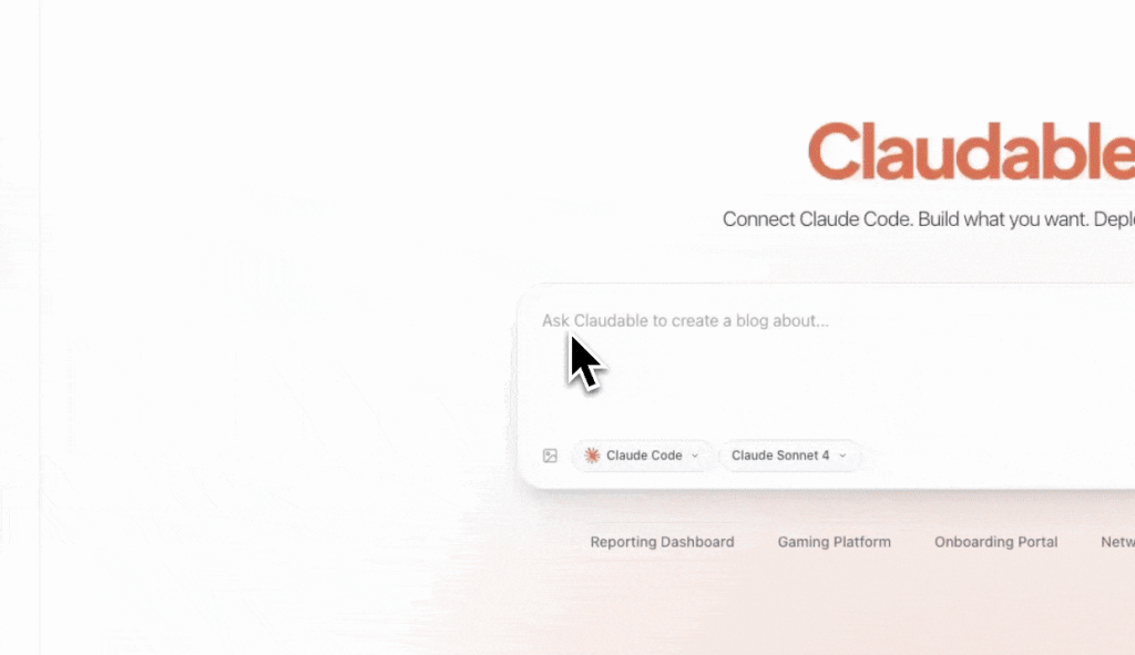 Free, Open-Source AI Web Builder powered by Claude Code - Claudable