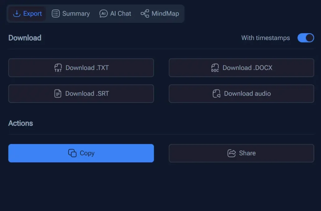 Free AI Audio/Video/Youtube Transcription with 99.8% Accuracy - Audio ...