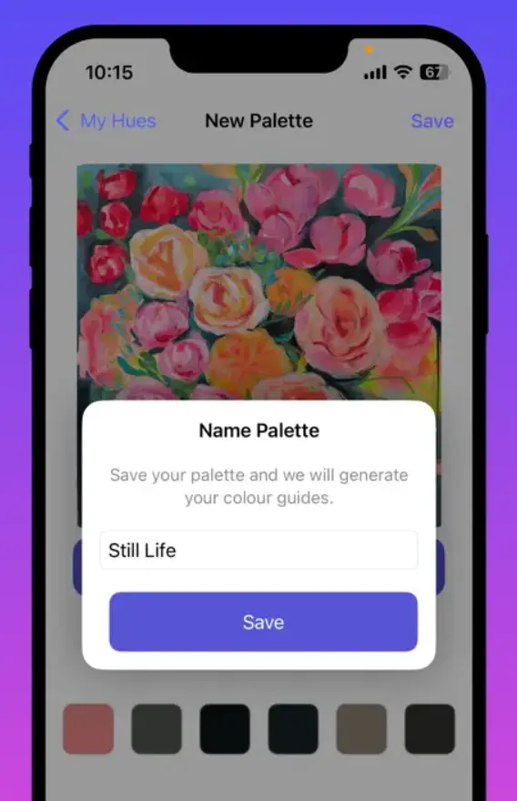 Free AI Paint Mixing App for Artists - HueBuddy