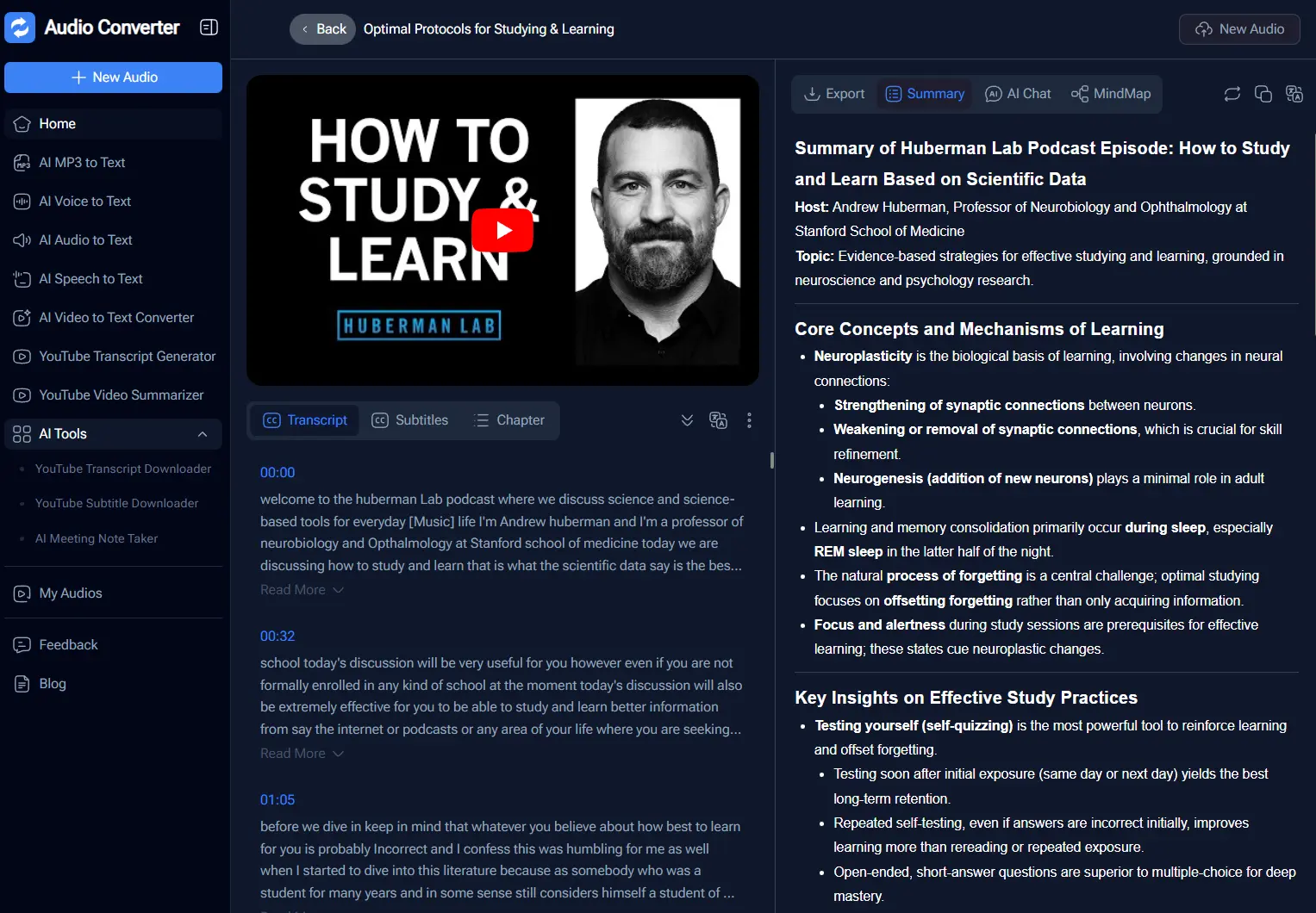 Free AI Audio/Video/Youtube Transcription with 99.8% Accuracy - Audio ...